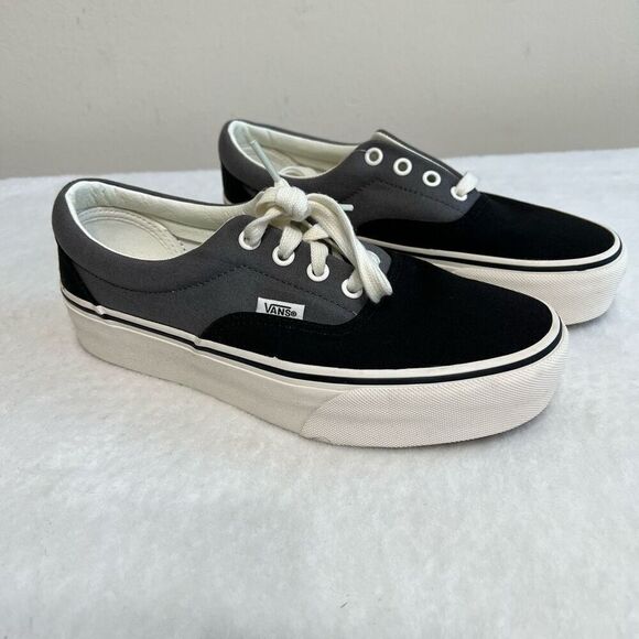 Vans | Shoes | Vans Tri Tone Blackgray Platform Sneakers New 7 Women ...